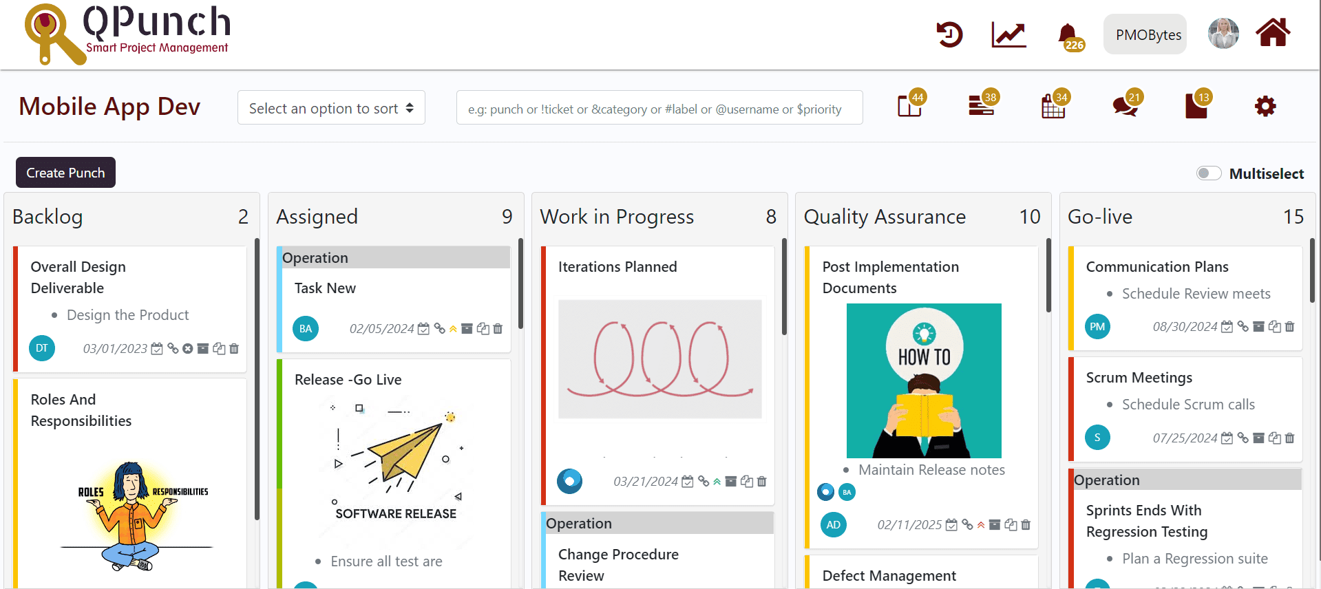 Swim Lanes – QPunch