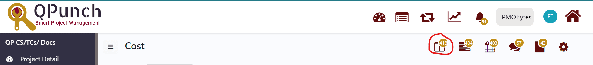 Work Log - QPunch Project Management Software
